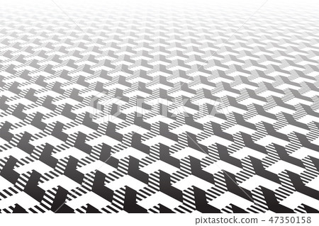 Abstract geometric pattern. Optical illusion.-插圖素材 [47350158] - PIXTA圖庫