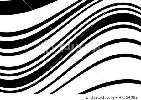 Abstract pattern. Texture with wavy, curves lines - Stock Illustration ...