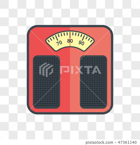 scales dial on transparent background - Stock Illustration [47361140 ...