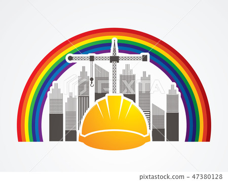 Construction building industry graphic vector - Stock Illustration ...