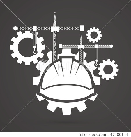 Construction building industry graphic vector - Stock Illustration ...