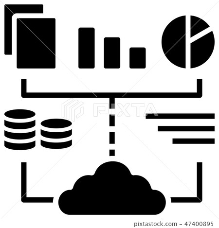 Big data Solid illustration-插圖素材 [47400895] - PIXTA圖庫