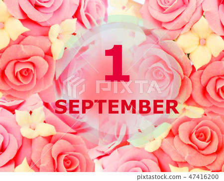 September 1 festive background. - Stock Illustration [47416200] - PIXTA