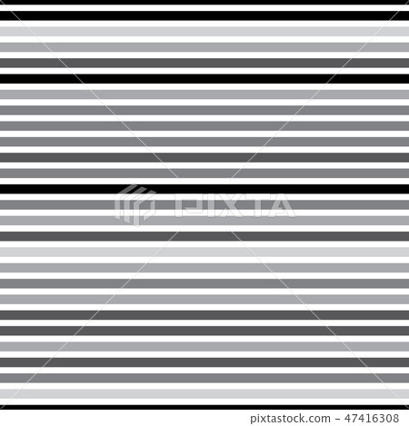 horizontal gray stripes - Stock Illustration [47416308] - PIXTA