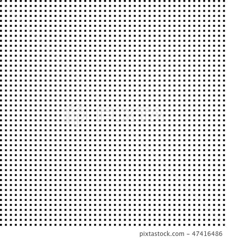 pattern with small black squares - Stock Illustration [47416486] - PIXTA
