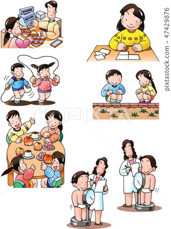 Child's life cut - Stock Illustration [47429876] - PIXTA