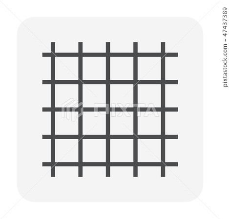 wire mesh icon - Stock Illustration [47437389] - PIXTA