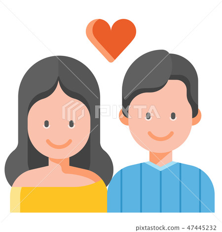 Good relationship flat illustration - Stock Illustration [47445232] - PIXTA