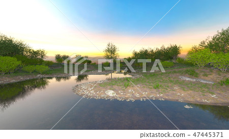 Great view - Stock Illustration [47445371] - PIXTA