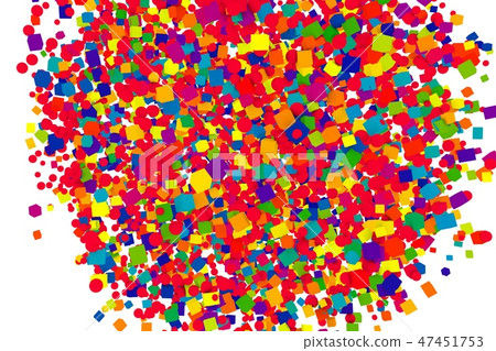 Colorful splash - Stock Illustration [47451753] - PIXTA