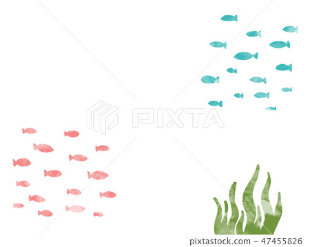 A group of small fish - Stock Illustration [47455826] - PIXTA