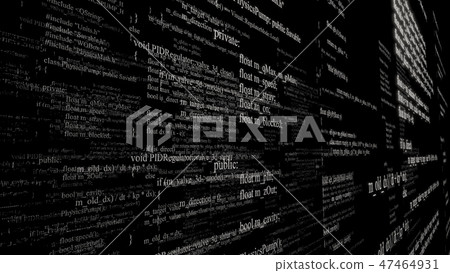 Software source code. Layers of program code on... - Stock Illustration [47464931] - PIXTA