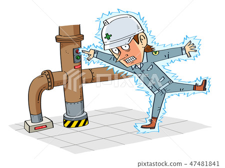 Cartoon of various incidents and accidents...-插圖素材 [47481841] - PIXTA圖庫