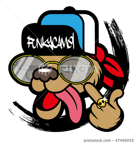 Funky camel - Stock Illustration [47490058] - PIXTA