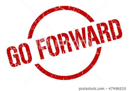 go forward stamp - Stock Illustration [47496810] - PIXTA