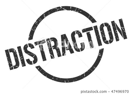 distraction stamp - Stock Illustration [47496970] - PIXTA