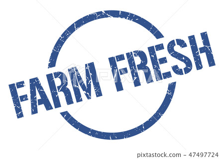 farm fresh stamp - Stock Illustration [47497724] - PIXTA