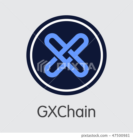GXS - Gxchain. The Logo of Money or Market Emblem. - Stock Illustration [47500981] - PIXTA