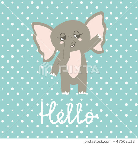 Hello cloud - Stock Illustration [47502138] - PIXTA