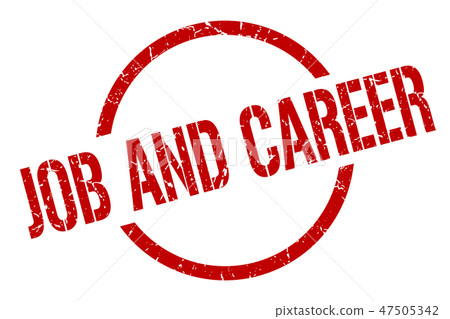 job and career stamp - Stock Illustration [47505342] - PIXTA
