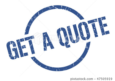 get a quote stamp - Stock Illustration [47505919] - PIXTA