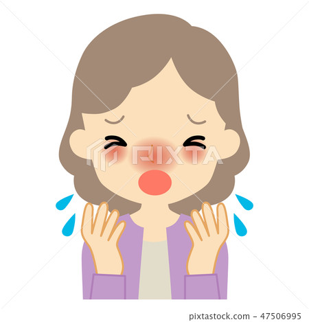 A woman in need - Stock Illustration [47506995] - PIXTA