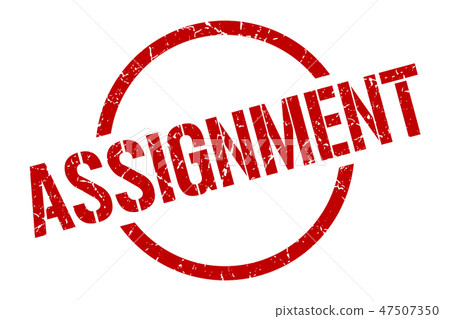 assignment stamp - Stock Illustration [47507350] - PIXTA
