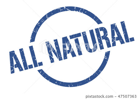 all natural stamp - Stock Illustration [47507363] - PIXTA