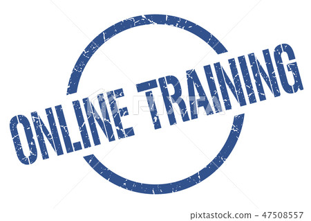 online training stamp - Stock Illustration [47508557] - PIXTA