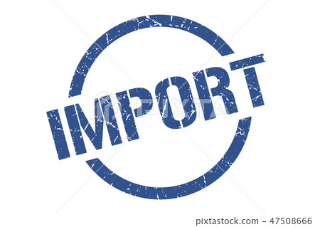 import stamp - Stock Illustration [47508666] - PIXTA