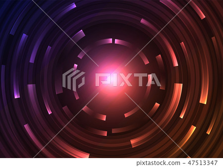 circle digital abstract sheet layer background - Stock Illustration ...