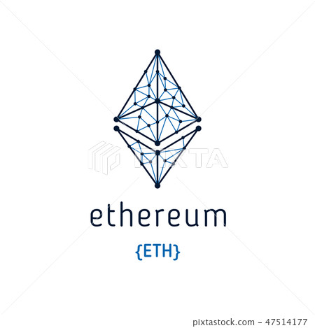 Ethereum Symbol Vector Icon - Stock Illustration [47514177] - PIXTA