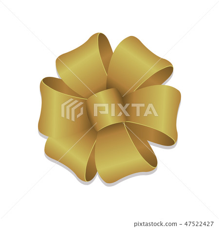 Flower Ribbon / Ribbon Flower Illustration /... - Stock Illustration ...