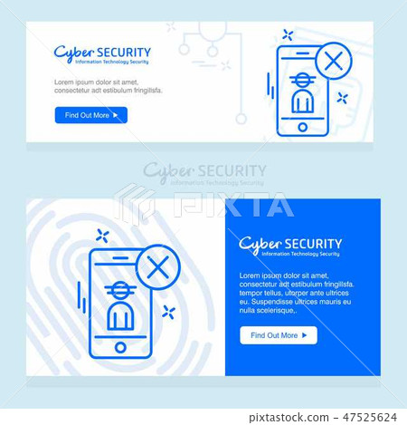Cyber security design with creative design and log - Stock Illustration ...