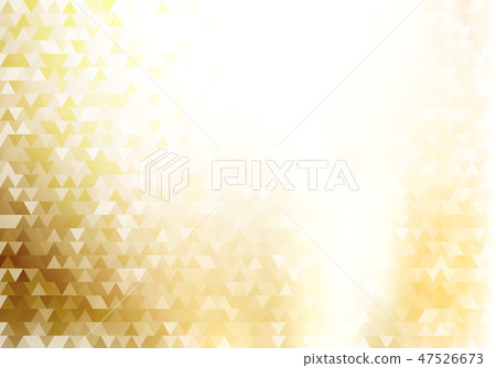 Abstract gold geometric triangles background - Stock Illustration [47526673] - PIXTA