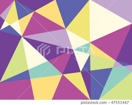 Geometric pattern Triangular spring 2 - Stock Illustration [47551487 ...