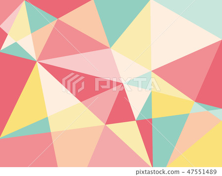 Geometric pattern Triangular spring 1 - Stock Illustration [47551489 ...