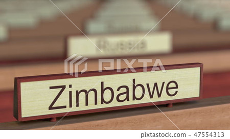 Zimbabwe name sign among different countries... - Stock Illustration ...
