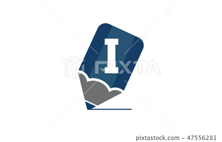 Pencil Initial I - Stock Illustration [47556281] - PIXTA