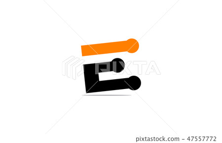 letter e electronic - Stock Illustration [47557772] - PIXTA