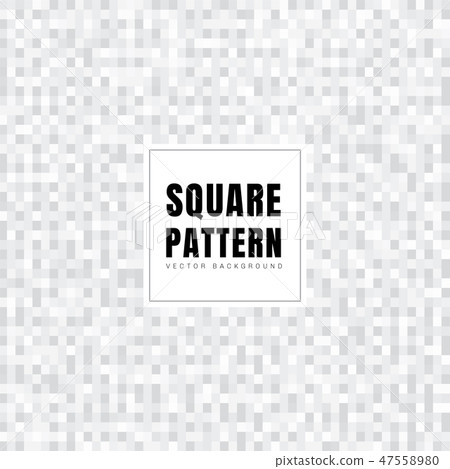 Abstract white and gray squares pattern background - Stock Illustration ...