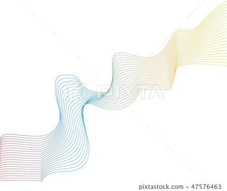 wave line graphic illustration vector - Stock Illustration [47576463 ...