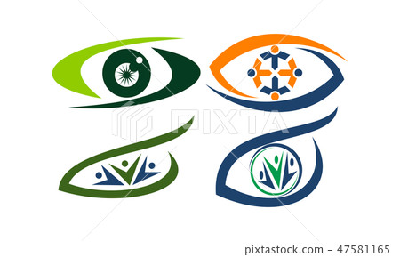 Eye Care Template Set - Stock Illustration [47581165] - PIXTA