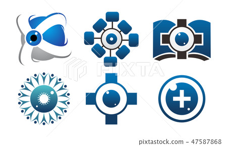 Eye Care Template Set - Stock Illustration [47587868] - PIXTA