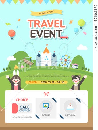 Trip Event Popup - Stock Illustration [47608382] - PIXTA