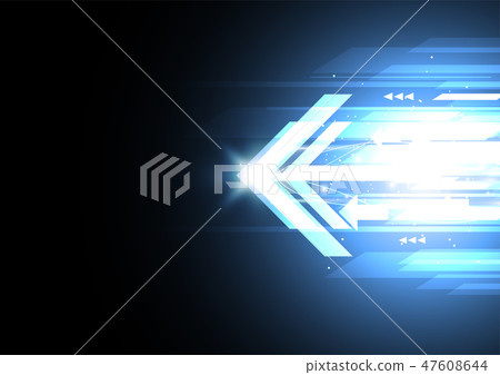 Abstract future digital speed technology concept - Stock Illustration ...