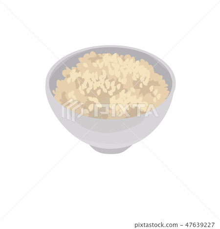 Brown rice illustration - Stock Illustration [47639227] - PIXTA