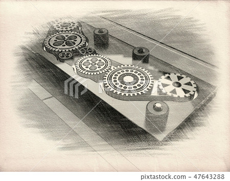 Drawings in which everyone can find something new - Stock Illustration ...