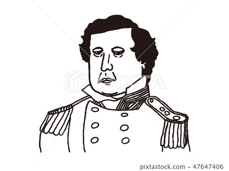 Perry hand drawing - Stock Illustration [47647406] - PIXTA