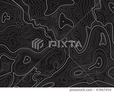 Terrain map. Topographic contouring line... - Stock Illustration ...